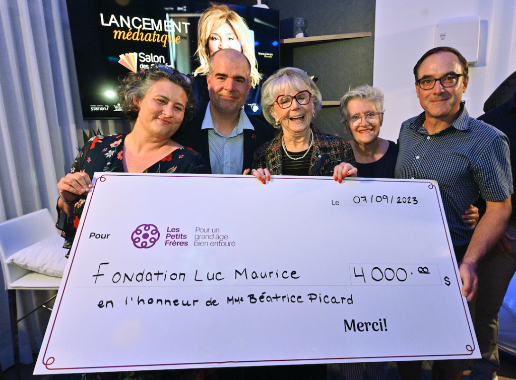 Béatrice Picard's career celebrated - Les Petits Frères